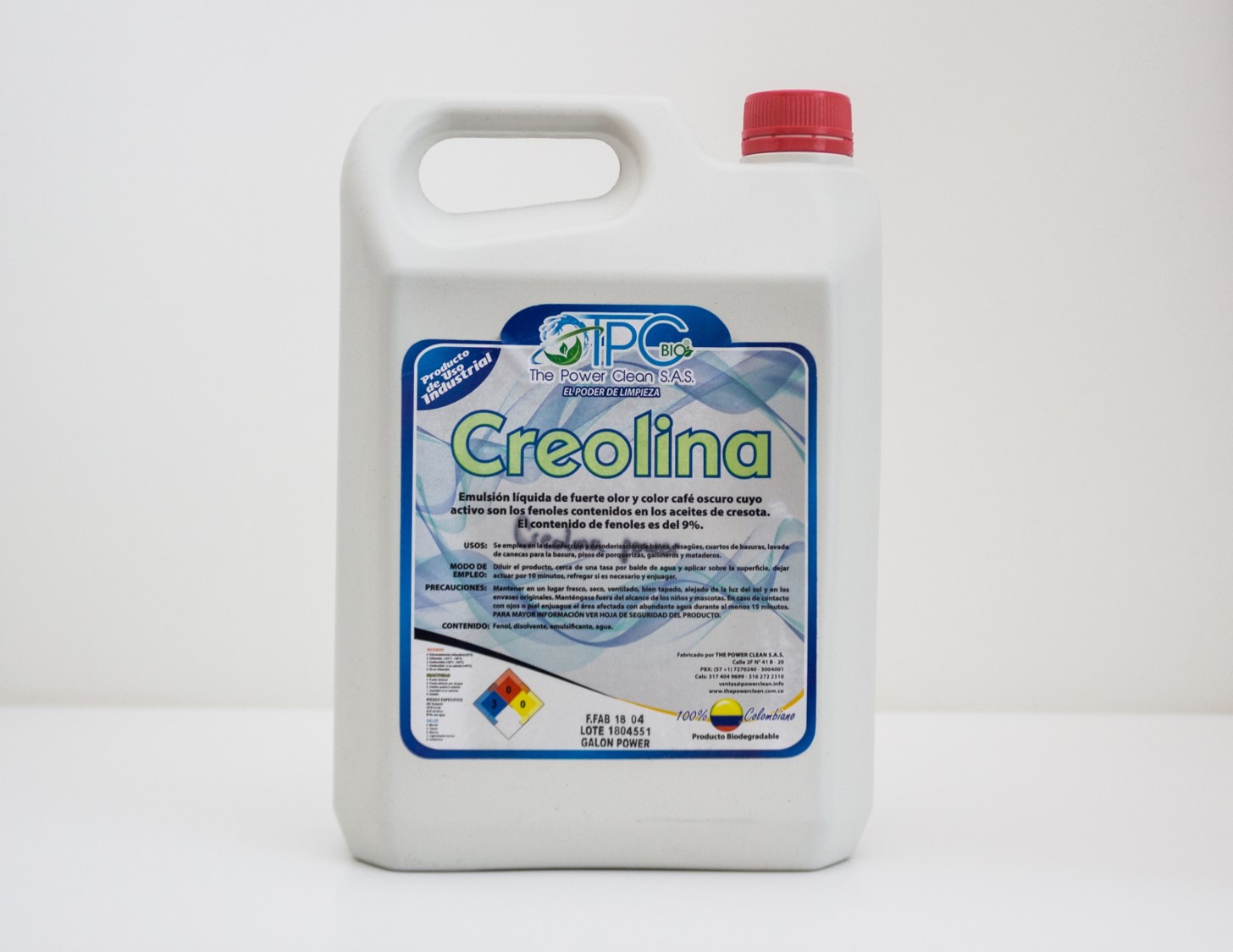 Creolina | Galón, Garrafa – TPC Bio